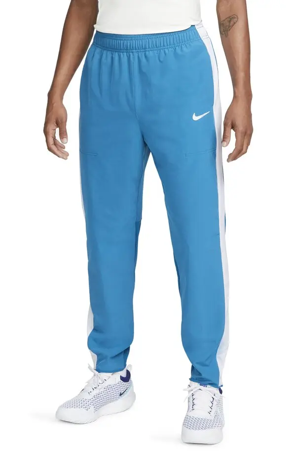 Buy Nike Court Advantage Stretch Tennis Pants Diffused Blue/ White